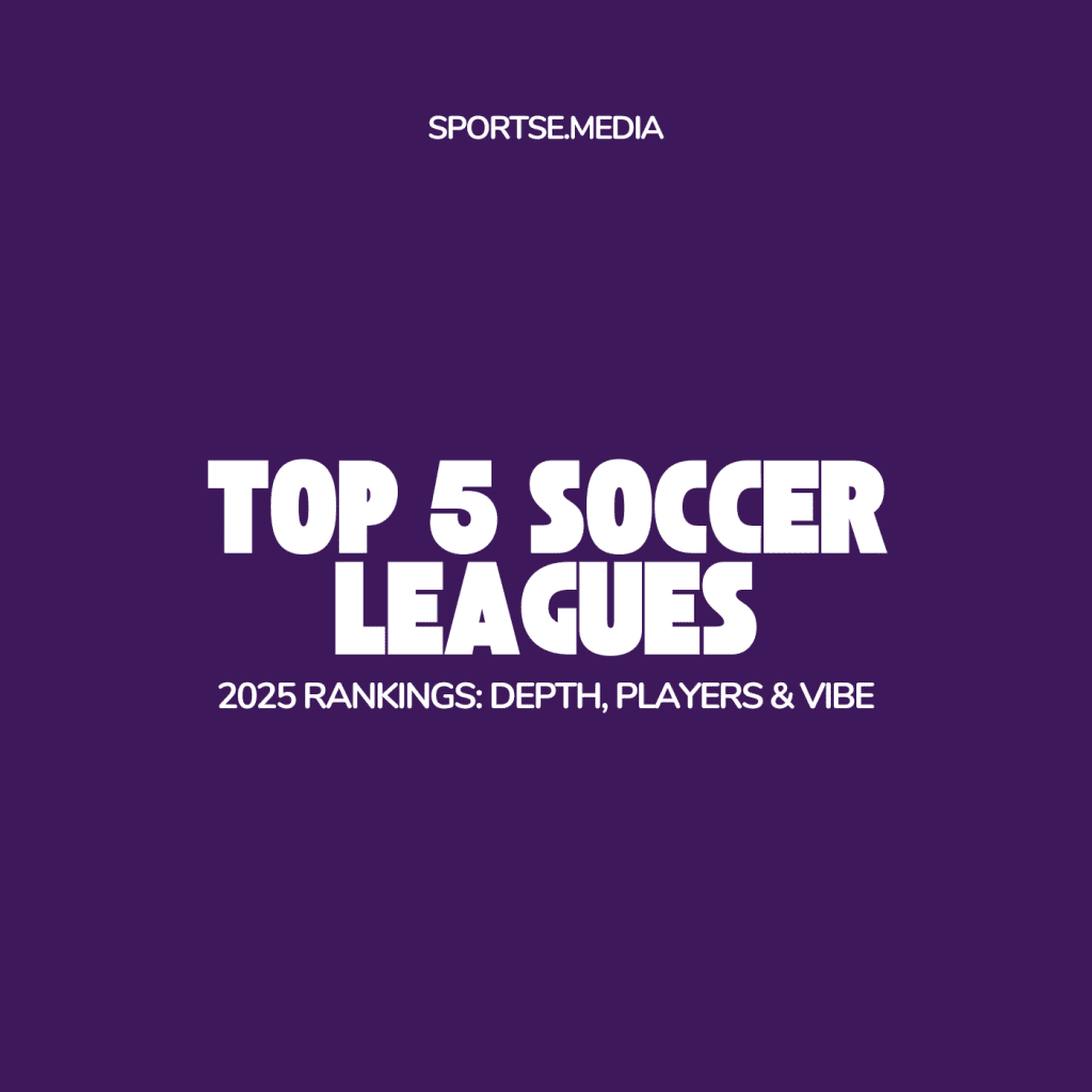 Top 5 Soccer Leagues in the World (2025 Rankings)