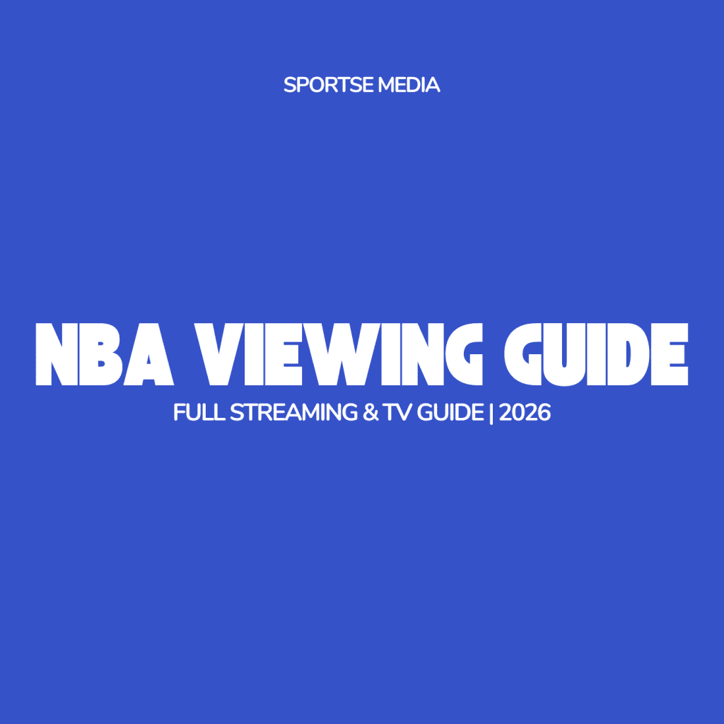 Where to Watch NBA Games (Jan–Apr 2026) | Full Streaming & TV Guide